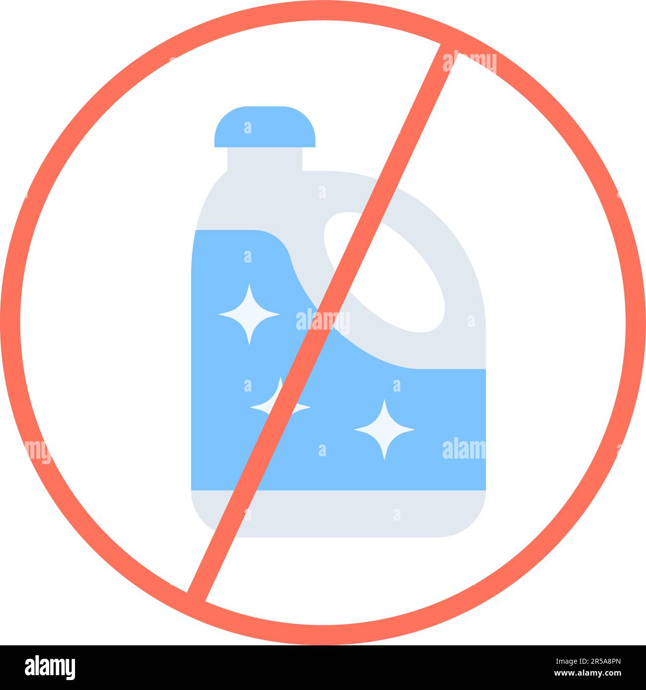No Bleach icon vector image Stock Vector Image & Art - Alamy