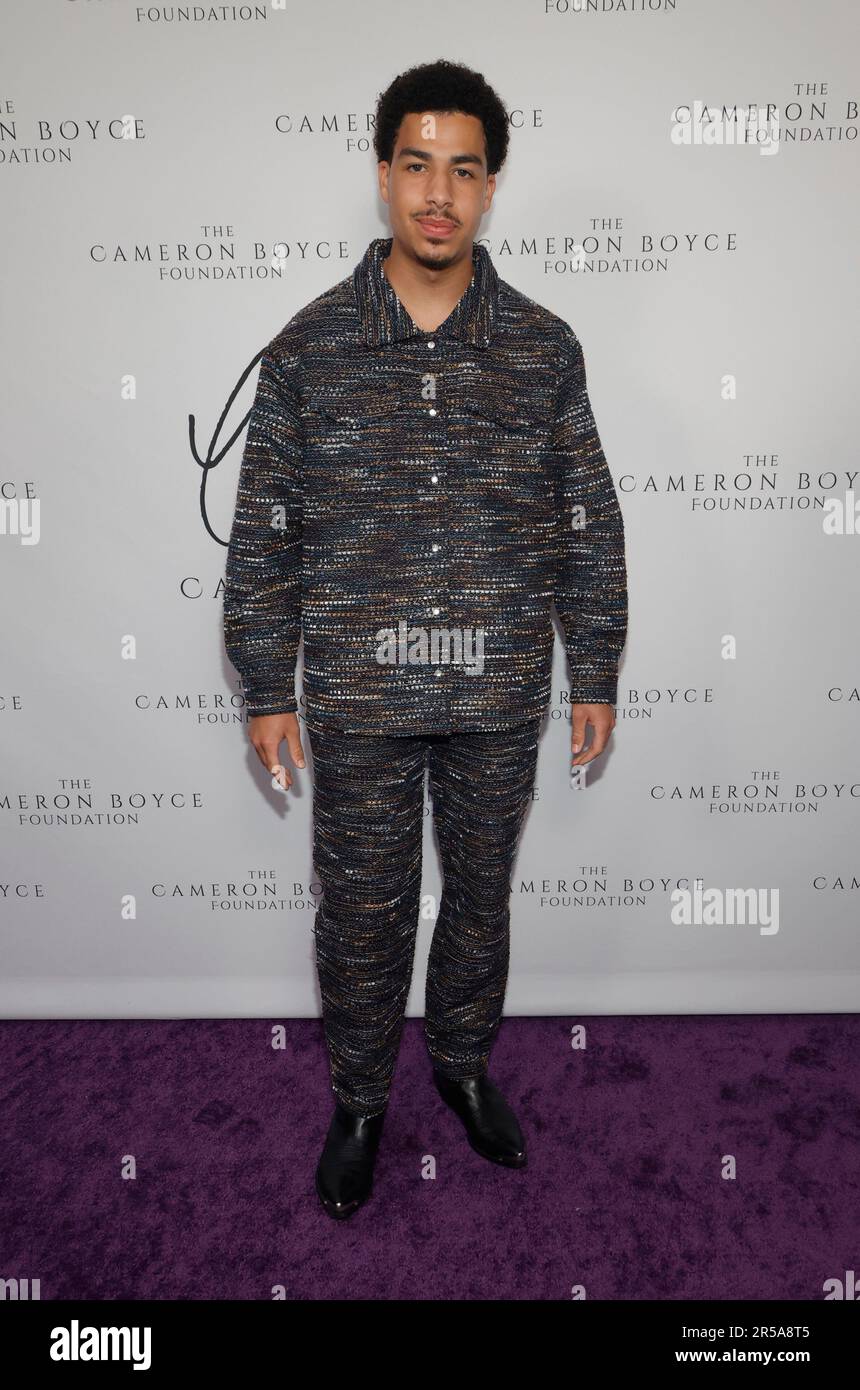 Los Angeles, Ca. 1st June, 2023. Marcus Scribner at The Cameron Boyce ...