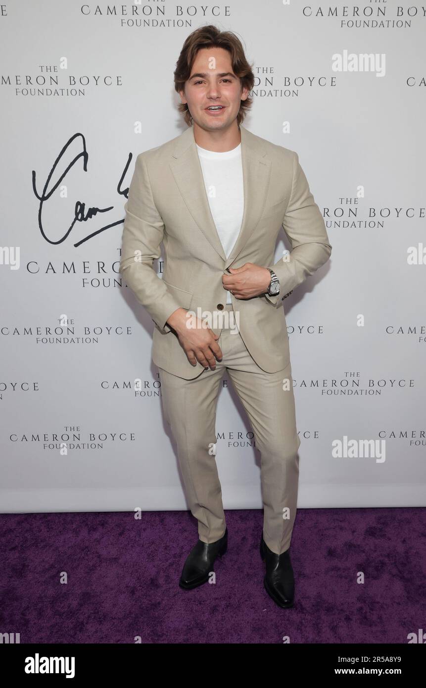 Los Angeles, Ca. 1st June, 2023. Carson Boatman at The Cameron Boyce ...