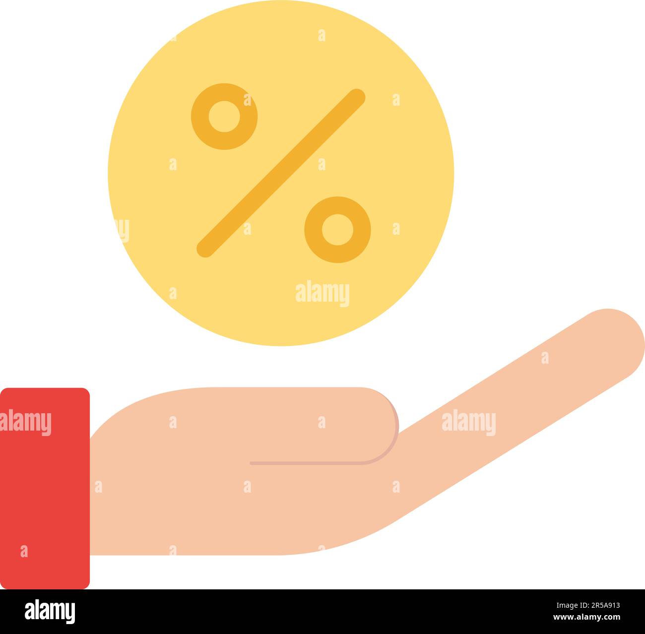 Percentage icon vector image Stock Vector Image & Art - Alamy