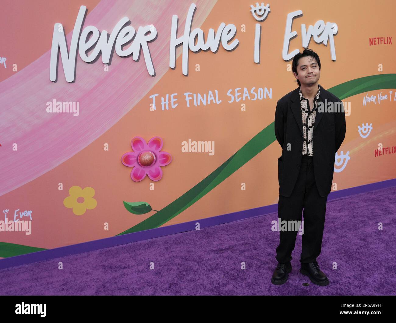 Los Angeles, USA. 01st June, 2023. Jordan Mendoza arrives at Netflix's ...