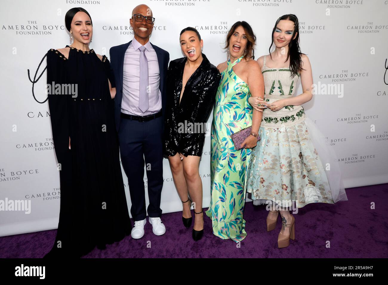 Los Angeles, Ca. 1st June, 2023. Sofia Carson, Victory Boyce, Paulina ...