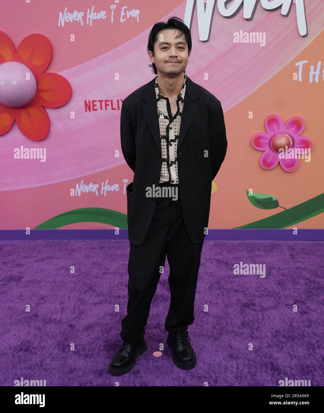 Los Angeles, USA. 01st June, 2023. Jordan Mendoza arrives at Netflix's ...
