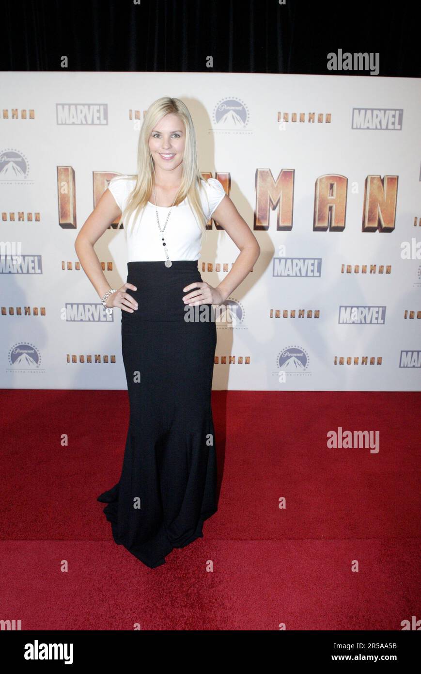 Jaime Wright The premiere of Ironman at the Greater Union cinema ...