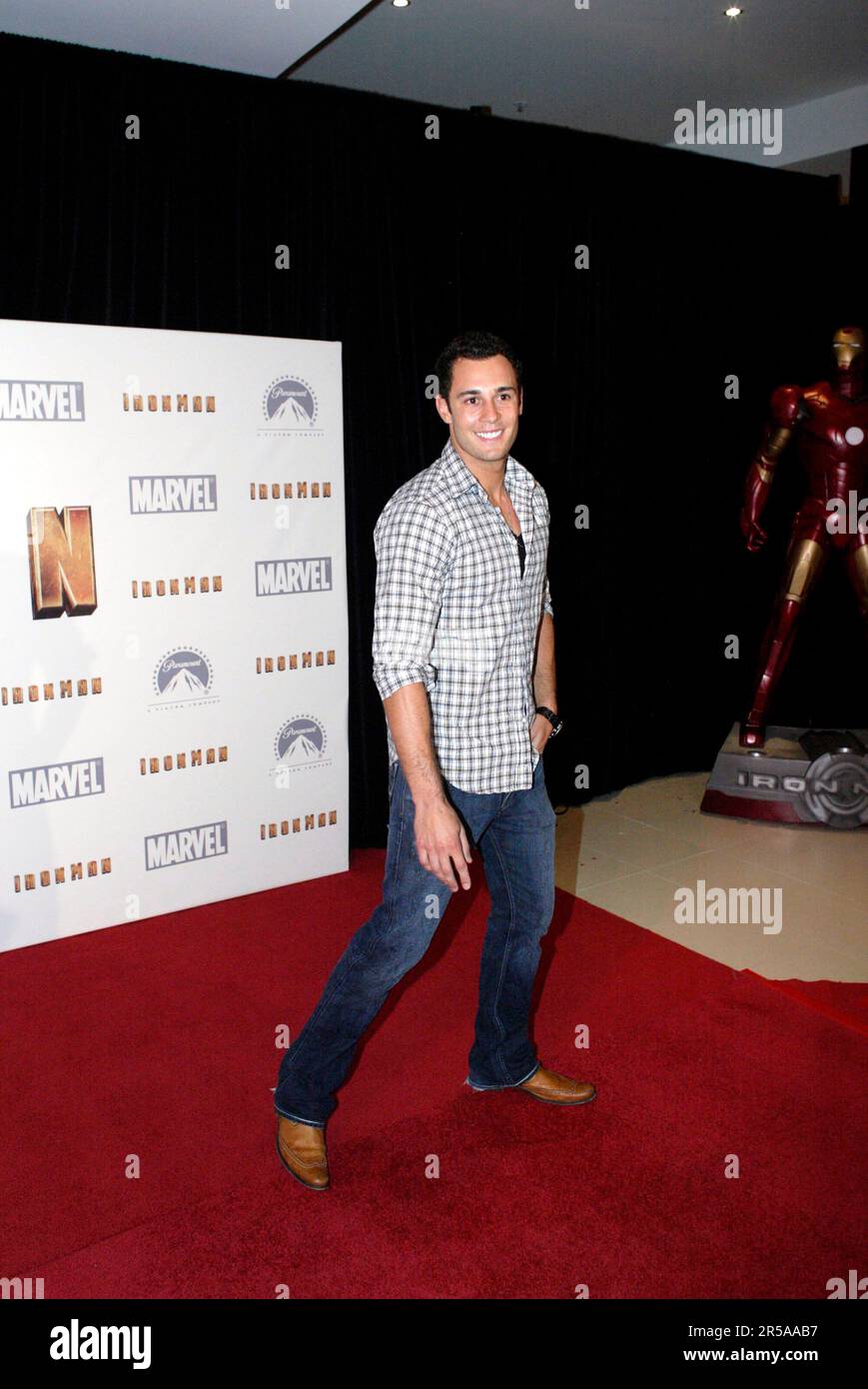 Jake Wall The premiere of Ironman at the Greater Union cinema. Sydney ...