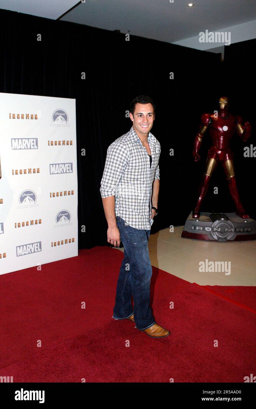 Jake Wall The premiere of Ironman at the Greater Union cinema. Sydney ...