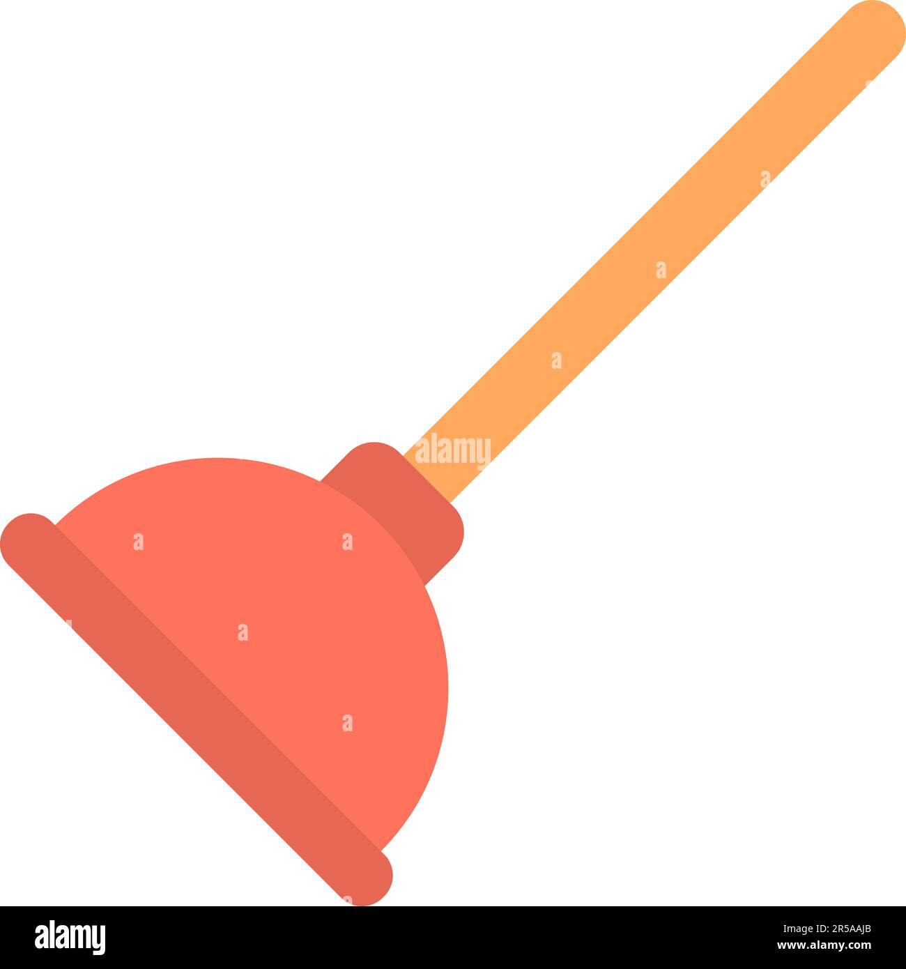 Plunger icon vector image Stock Vector Image & Art - Alamy