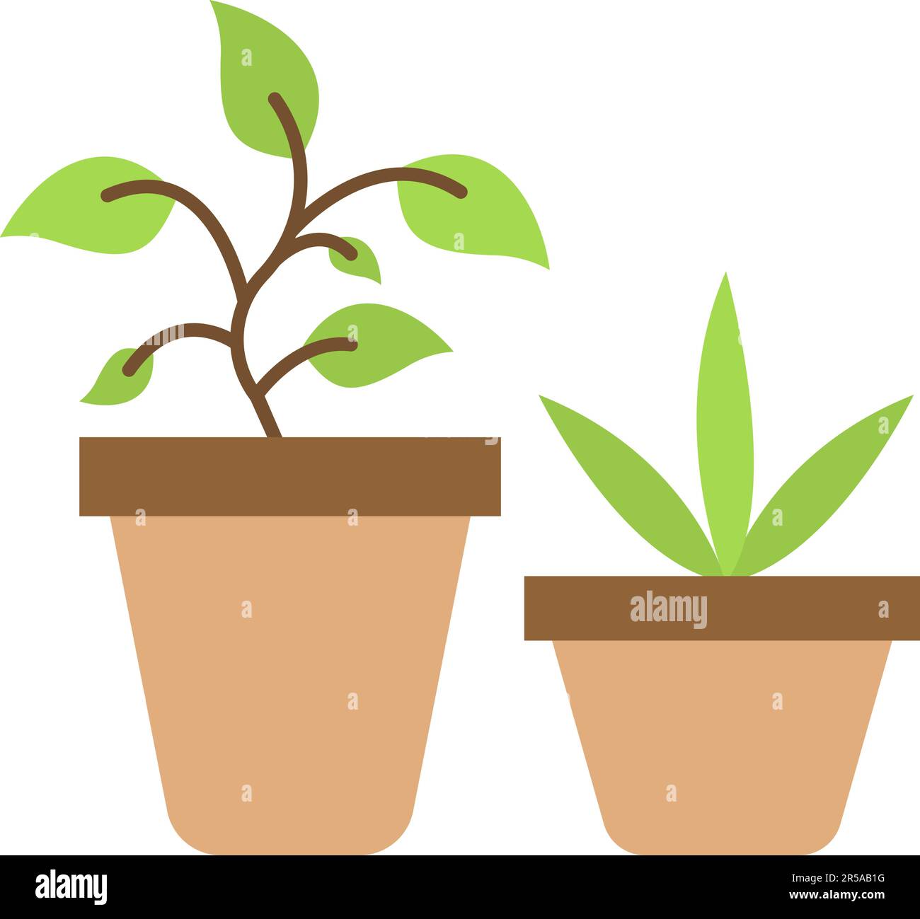 Plants icon vector image Stock Vector Image & Art - Alamy