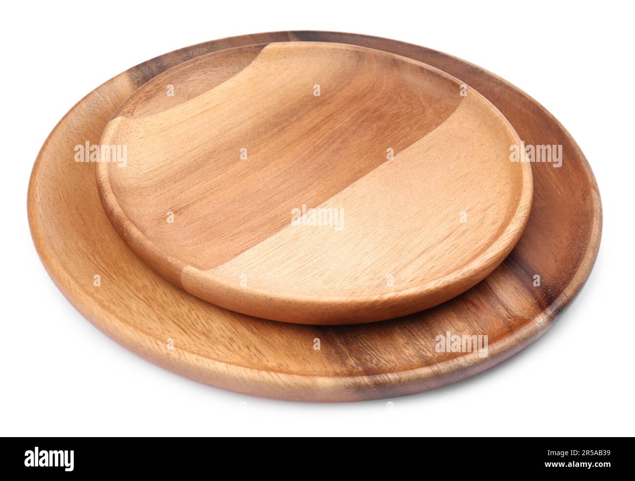 Plates stacked on wooden hi-res stock photography and images - Alamy