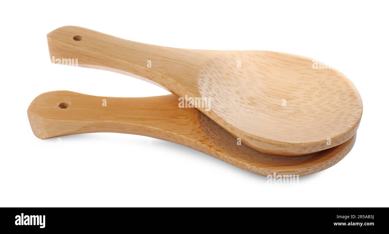 Two new wooden spoons hi-res stock photography and images - Alamy