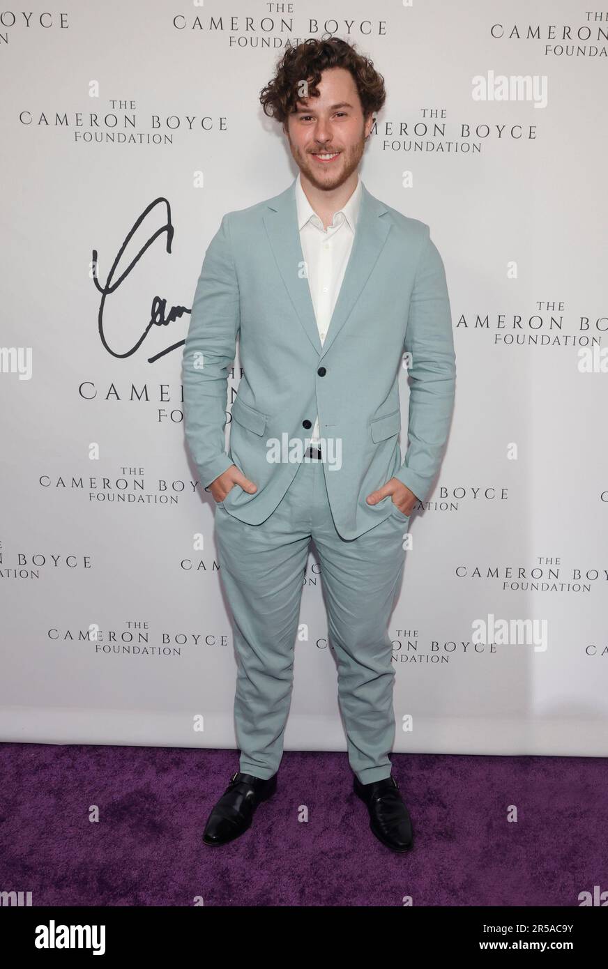 Los Angeles, Ca. 1st June, 2023. Nolan Gould at The Cameron Boyce ...