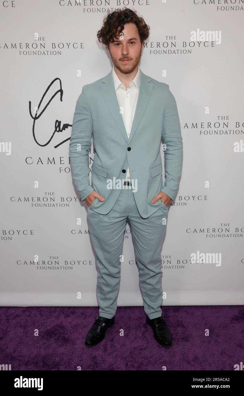 Los Angeles, Ca. 1st June, 2023. Nolan Gould at The Cameron Boyce ...