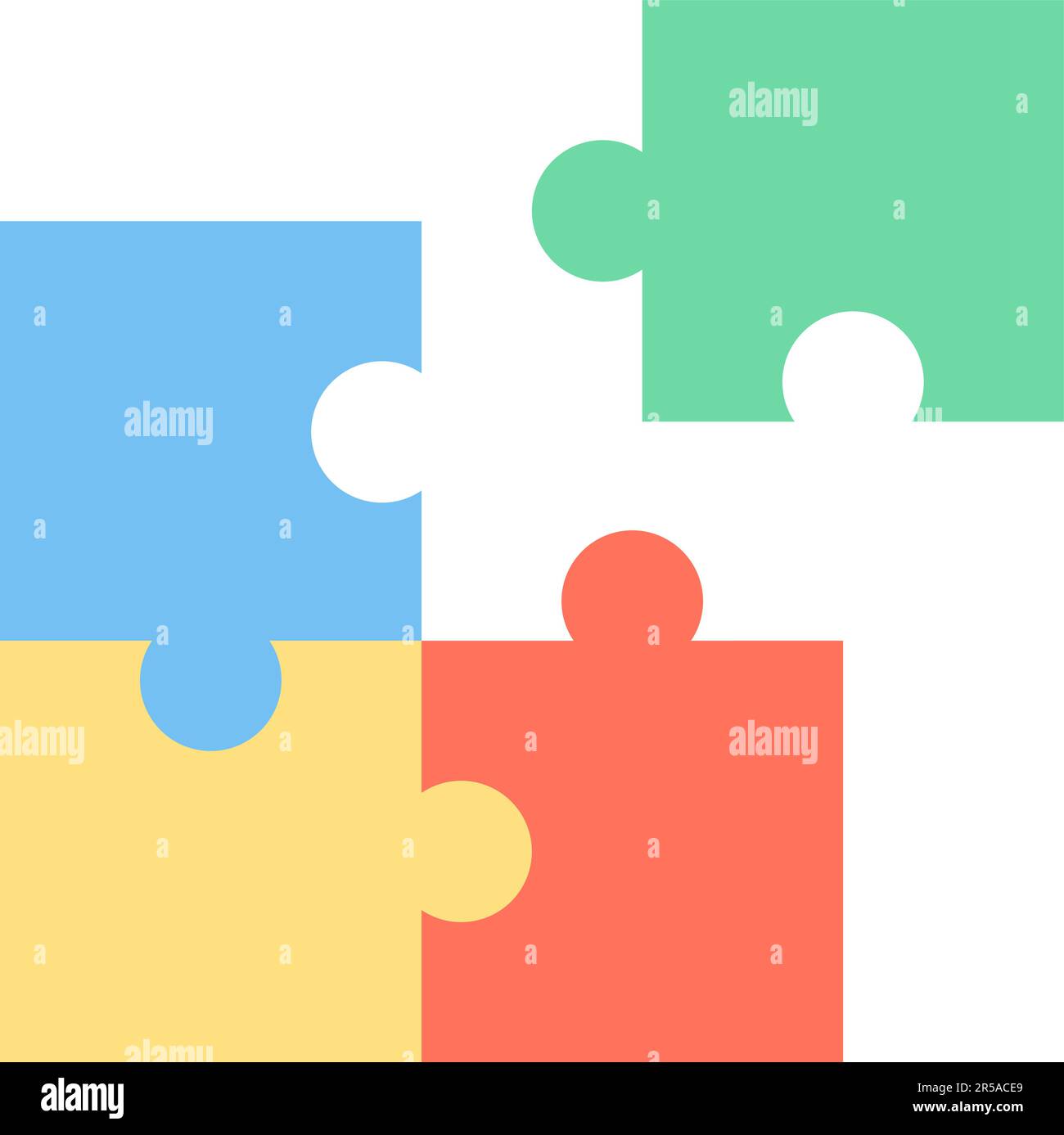 Puzzle icon vector image Stock Vector Image & Art - Alamy