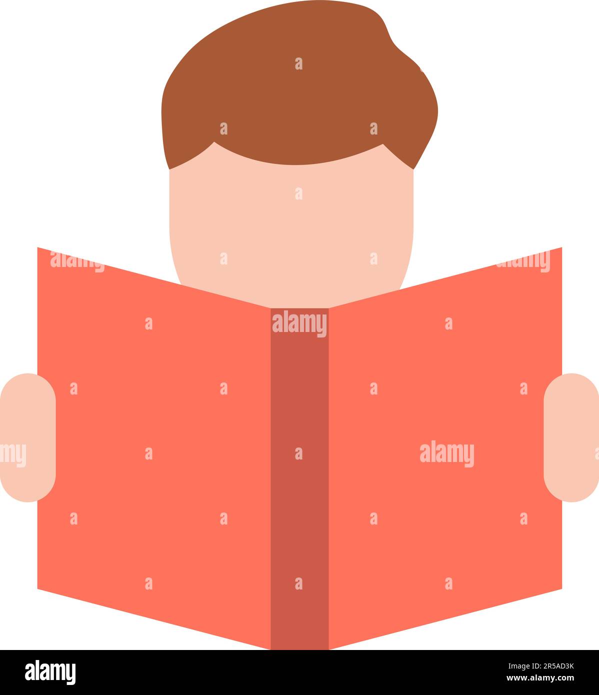 Reading icon vector image. Suitable for mobile application web ...