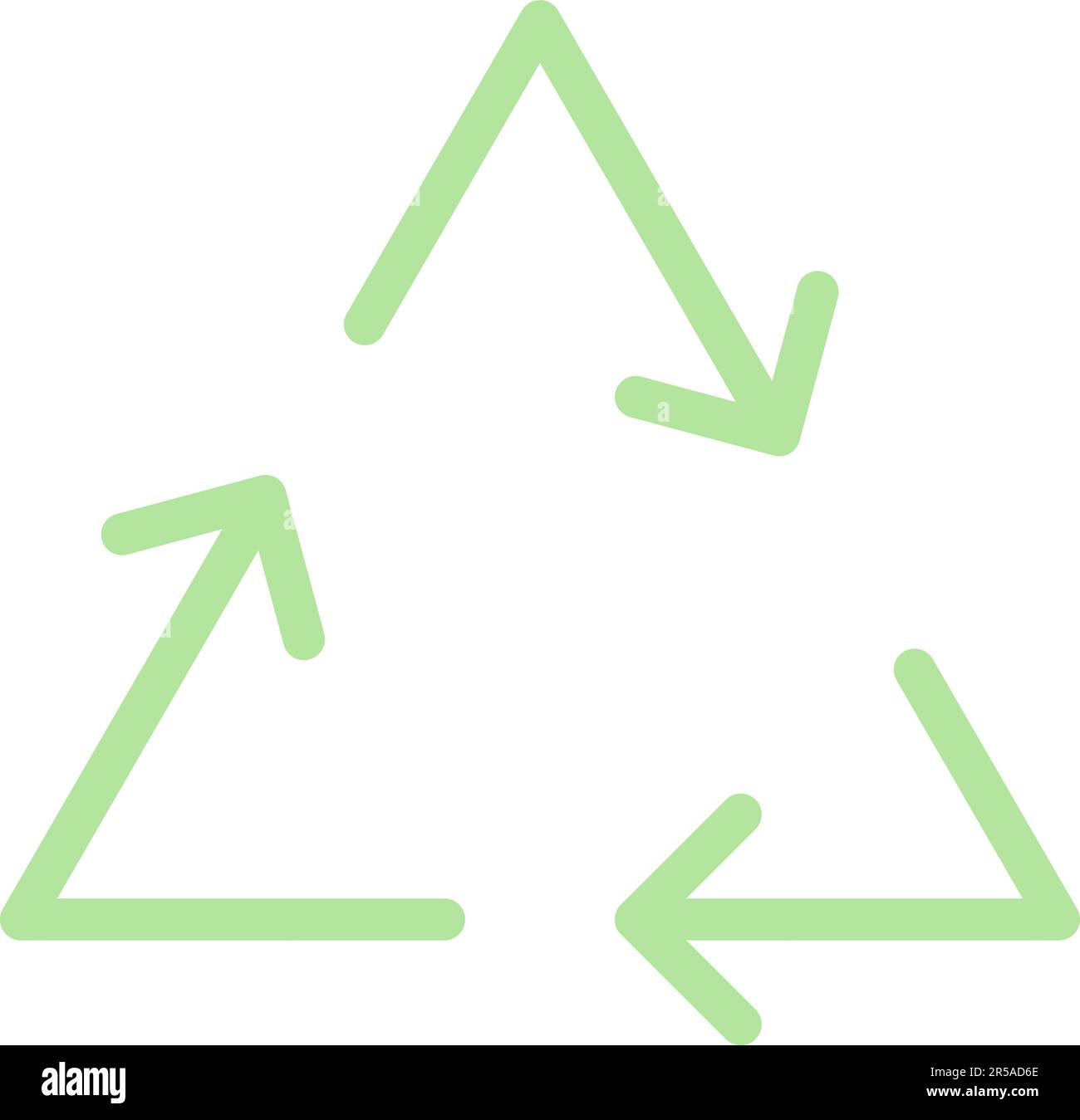 Recycle icon vector image. Suitable for mobile application web ...