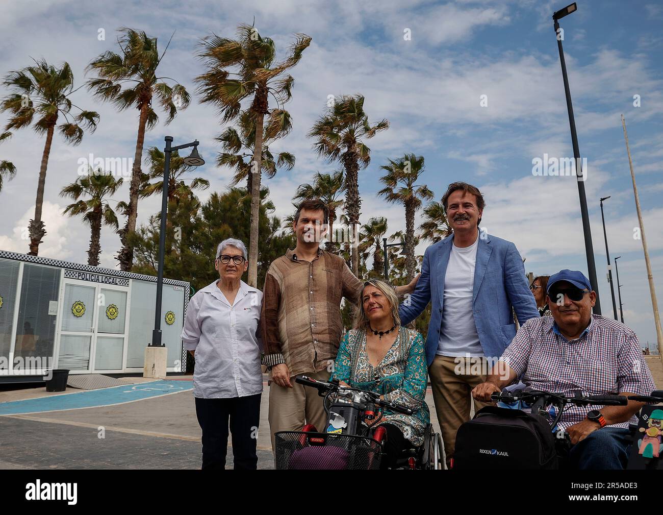 The acting councilor for Sustainable Mobility and Beaches, Giuseppe ...