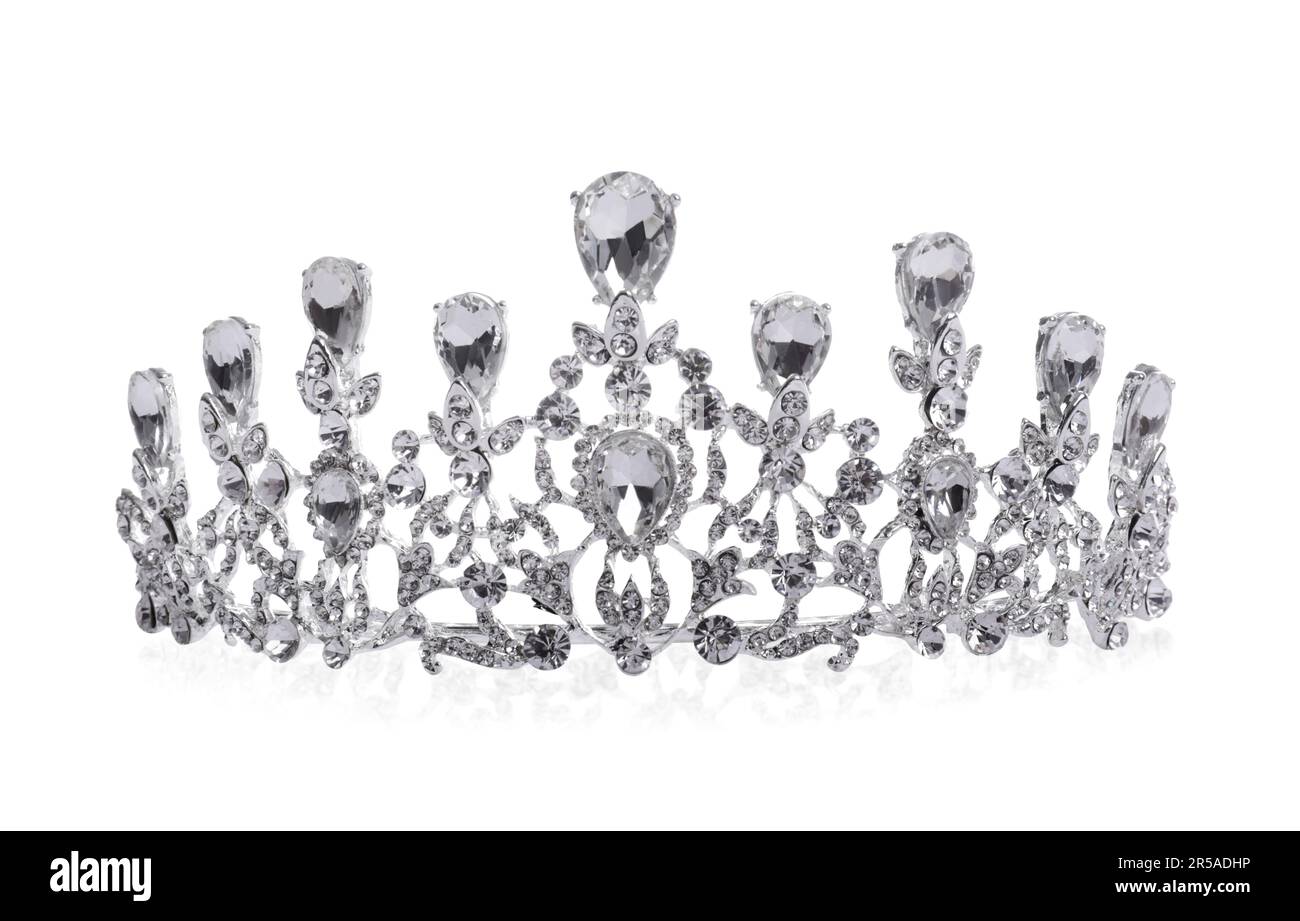 Golden tiara diamonds on hi-res stock photography and images - Alamy
