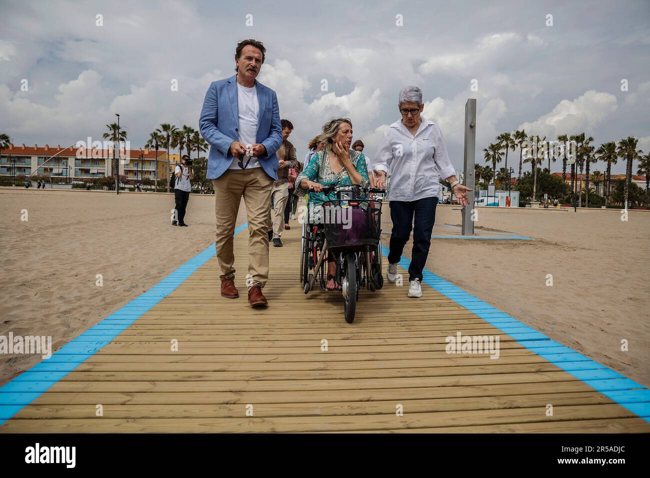 The acting councilor for Sustainable Mobility and Beaches, Giuseppe ...