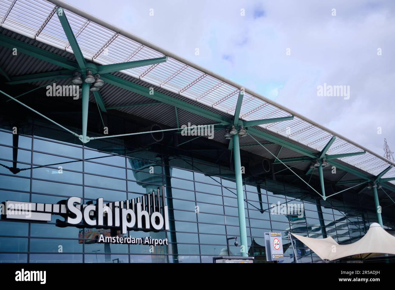 Amsterdam, The Netherlands - July 7 2022: Signage on the front of ...