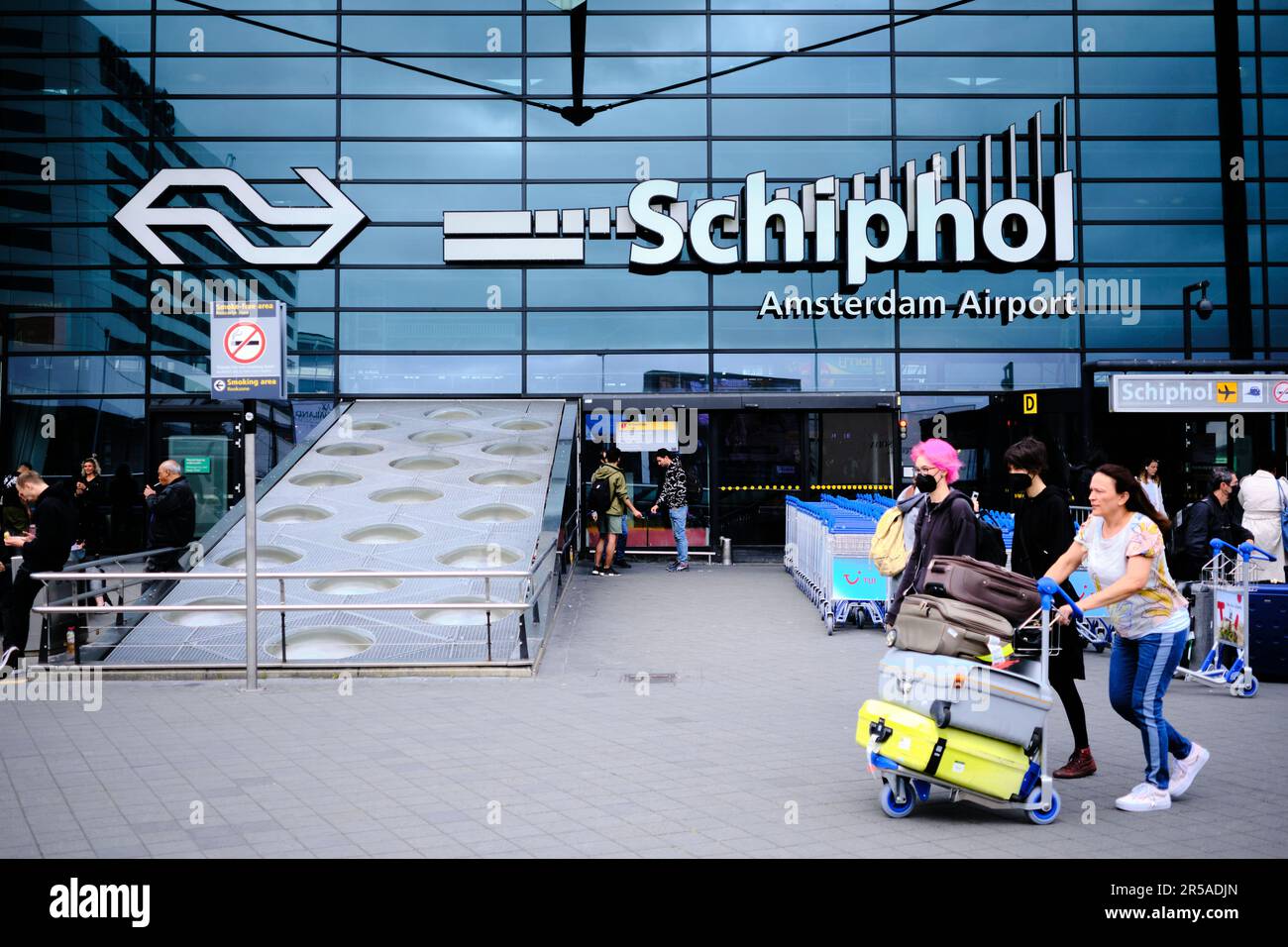 Amsterdam, The Netherlands - July 7 2022: Signage on the front of ...