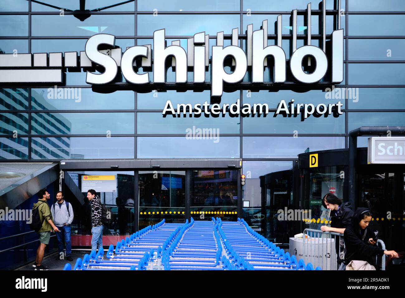 Amsterdam, The Netherlands - July 7 2022: Signage on the front of ...