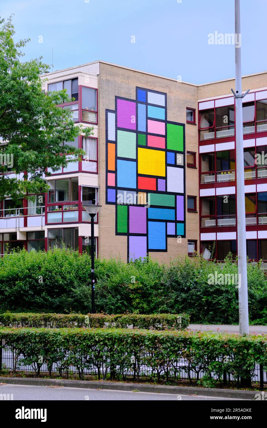 Amersfoort, The Netherlands, July 6, 2022; Artwork in the city centre ...