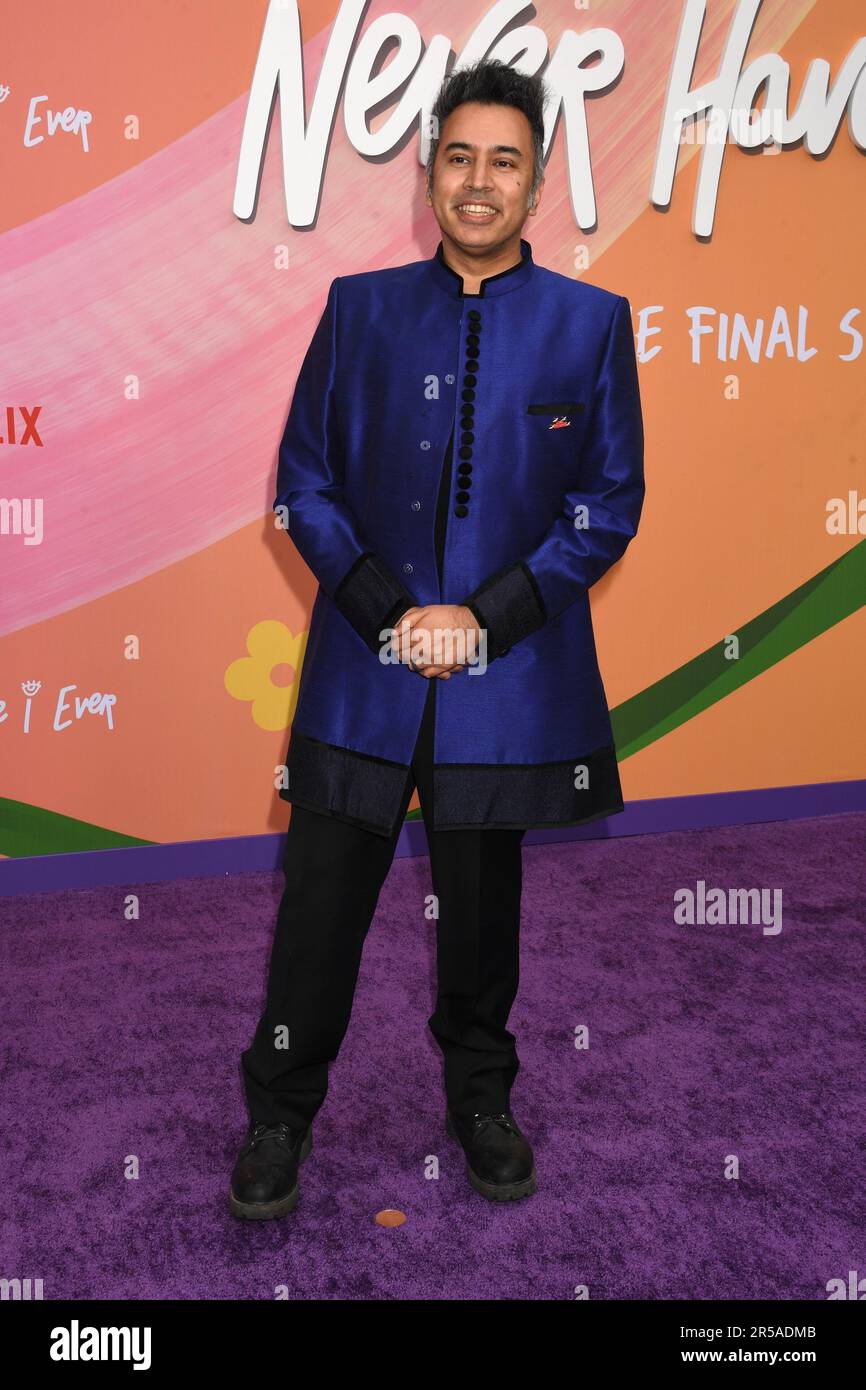 Los Angeles, California, USA. 01st June, 2023. Kabir Akhtar at Netflix ...