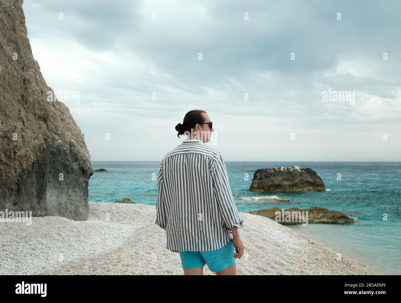 Walking on lefkada hi-res stock photography and images - Alamy