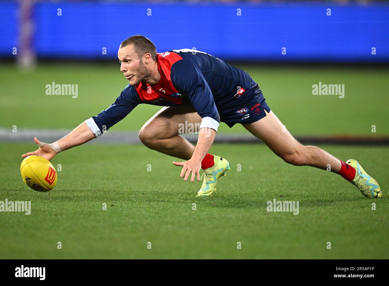 Melbourne, Australia. 02nd June, 2023. Ed Langdon of Melbourne during ...