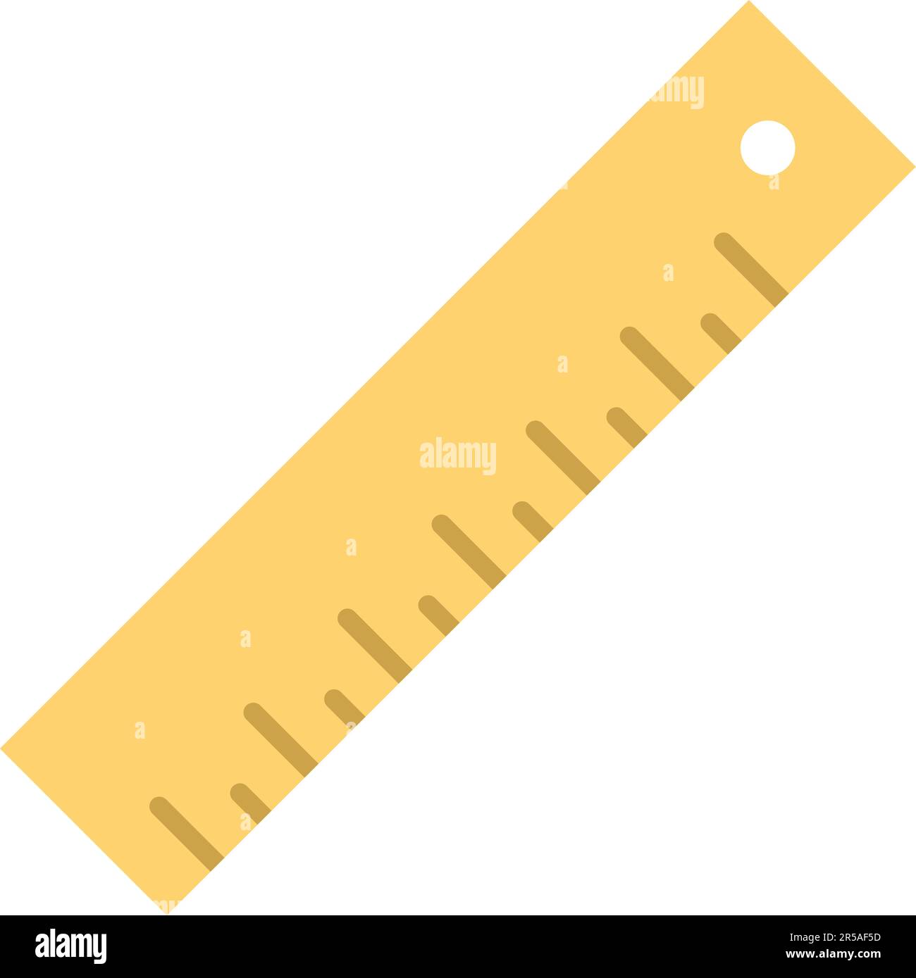 Ruler icon vector image Stock Vector Image & Art - Alamy