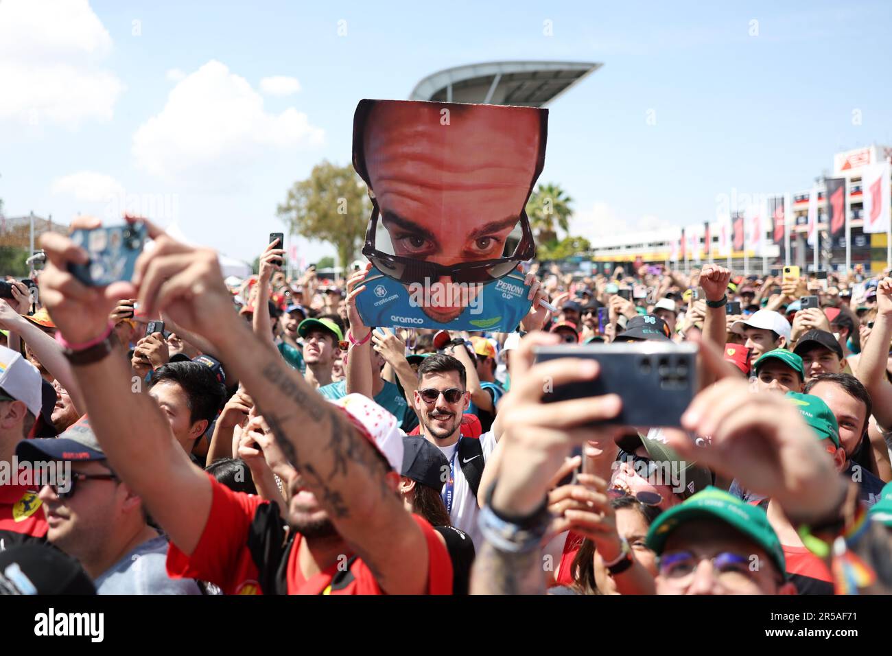 Barcelona, Spain. 02nd June, 2023. Fernando Alonso (ESP) Aston Martin ...