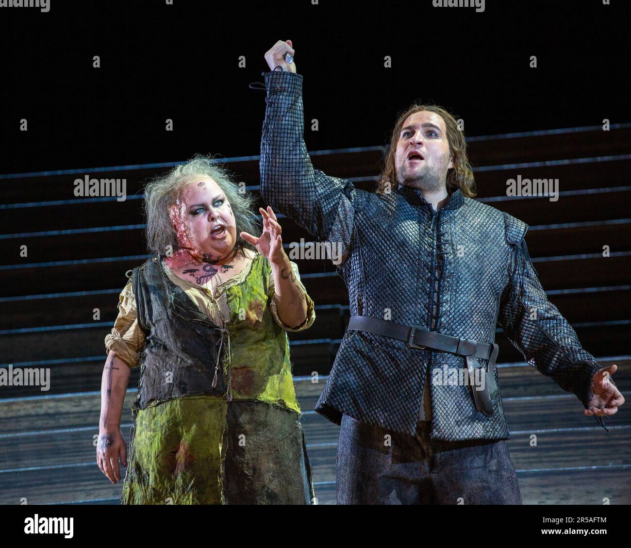 Jamie Barton (Azucena), Riccardo Massi (Manrico) in IL TROVATORE at at ...