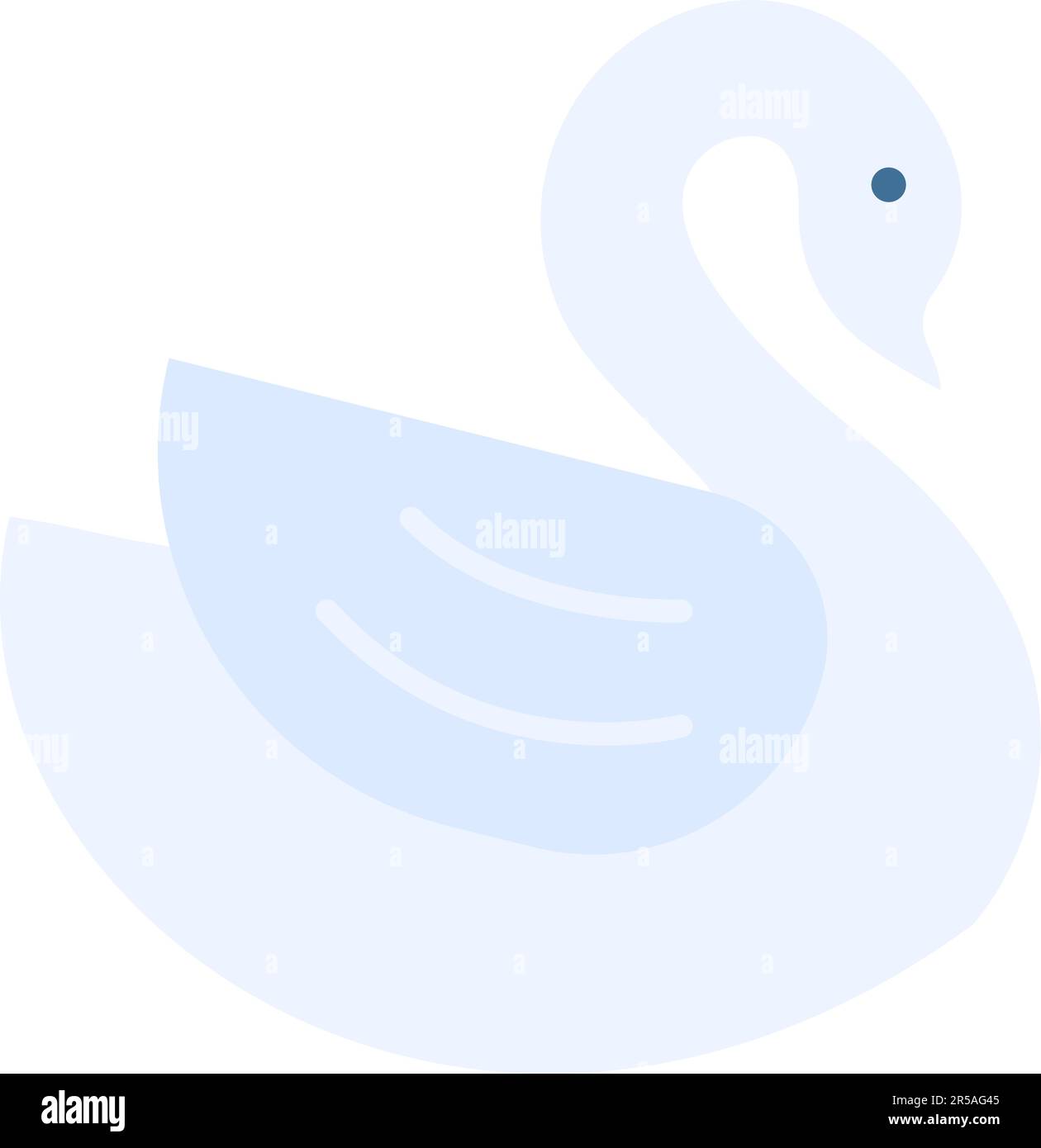 Swan icon vector image Stock Vector Image & Art - Alamy