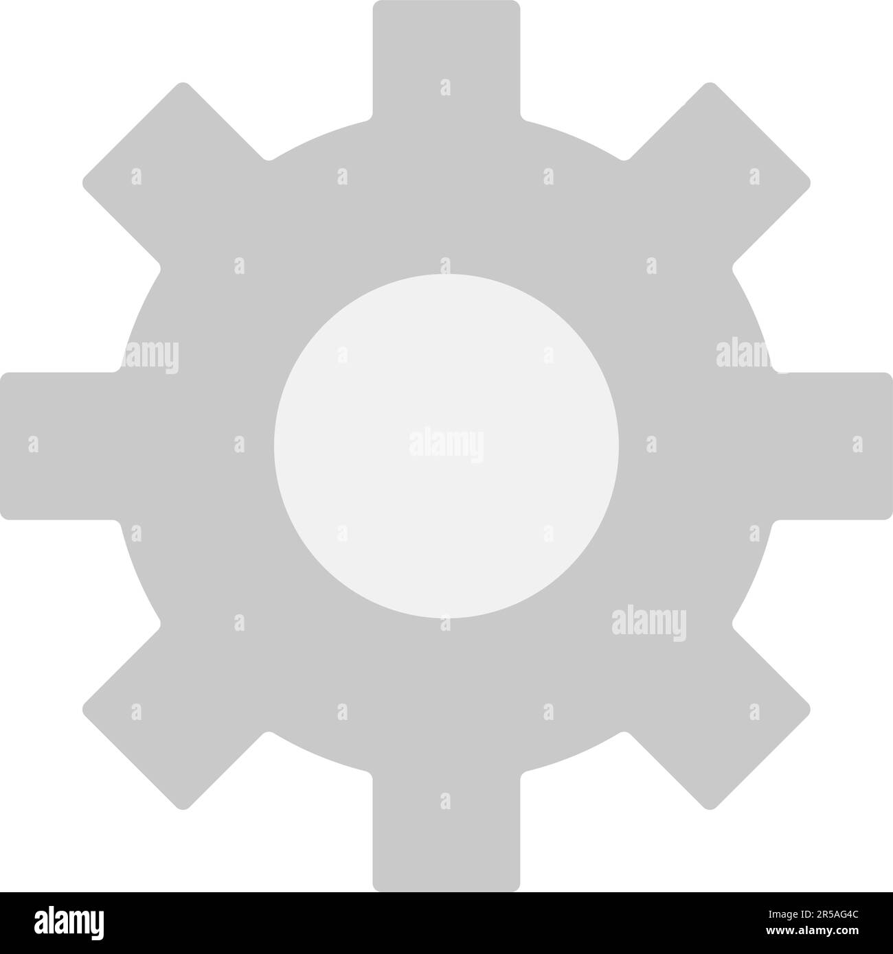 Settings icon vector image Stock Vector Image & Art - Alamy