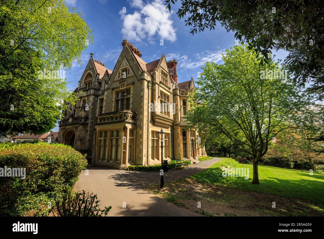 The Malvern Hills District Council offices in Priory Park, Great ...