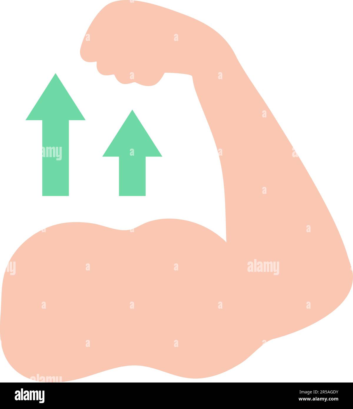 Strong icon vector image Stock Vector Image & Art - Alamy