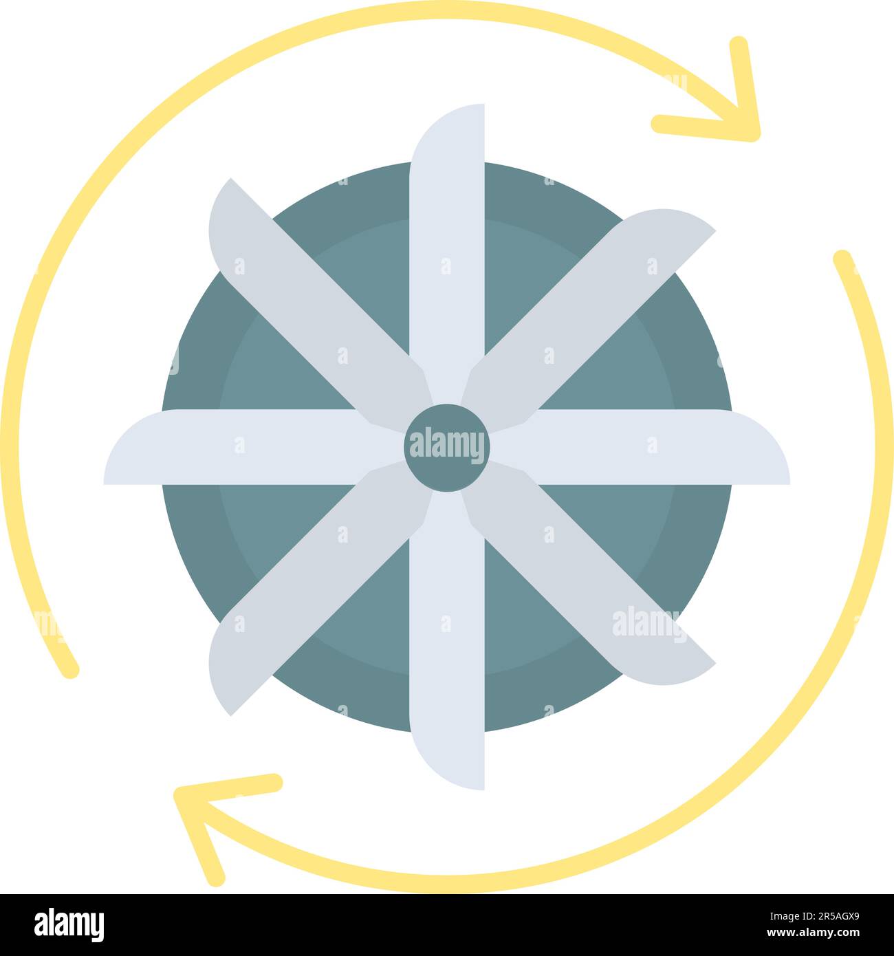Turbine icon vector image Stock Vector Image & Art - Alamy