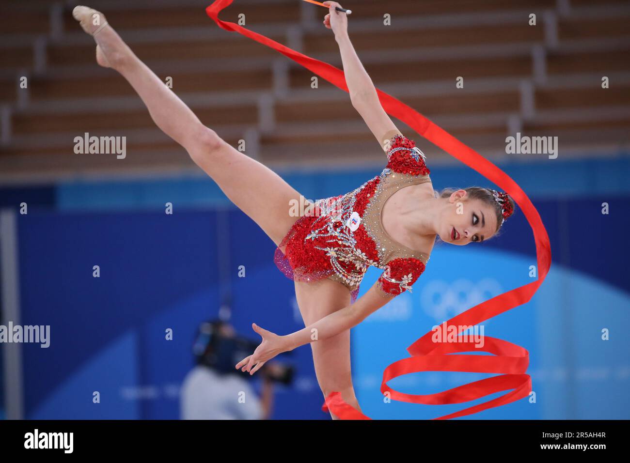 AUG 7, 2021 - Tokyo, Japan: Dina AVERINA of Team Russia competes on ...
