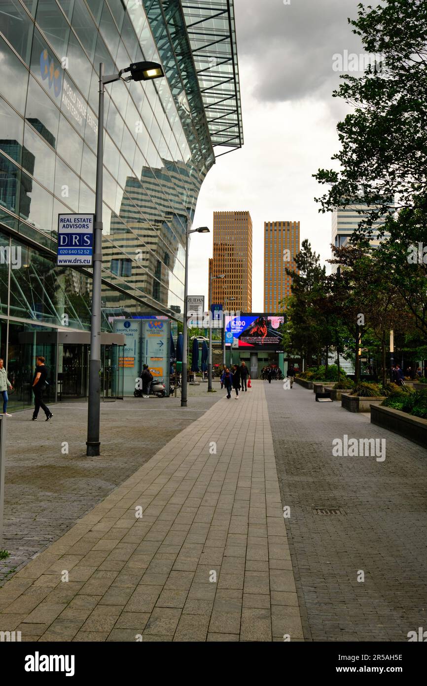 Amsterdam, Netherlands - May 25, 2022: Symphony building in business ...