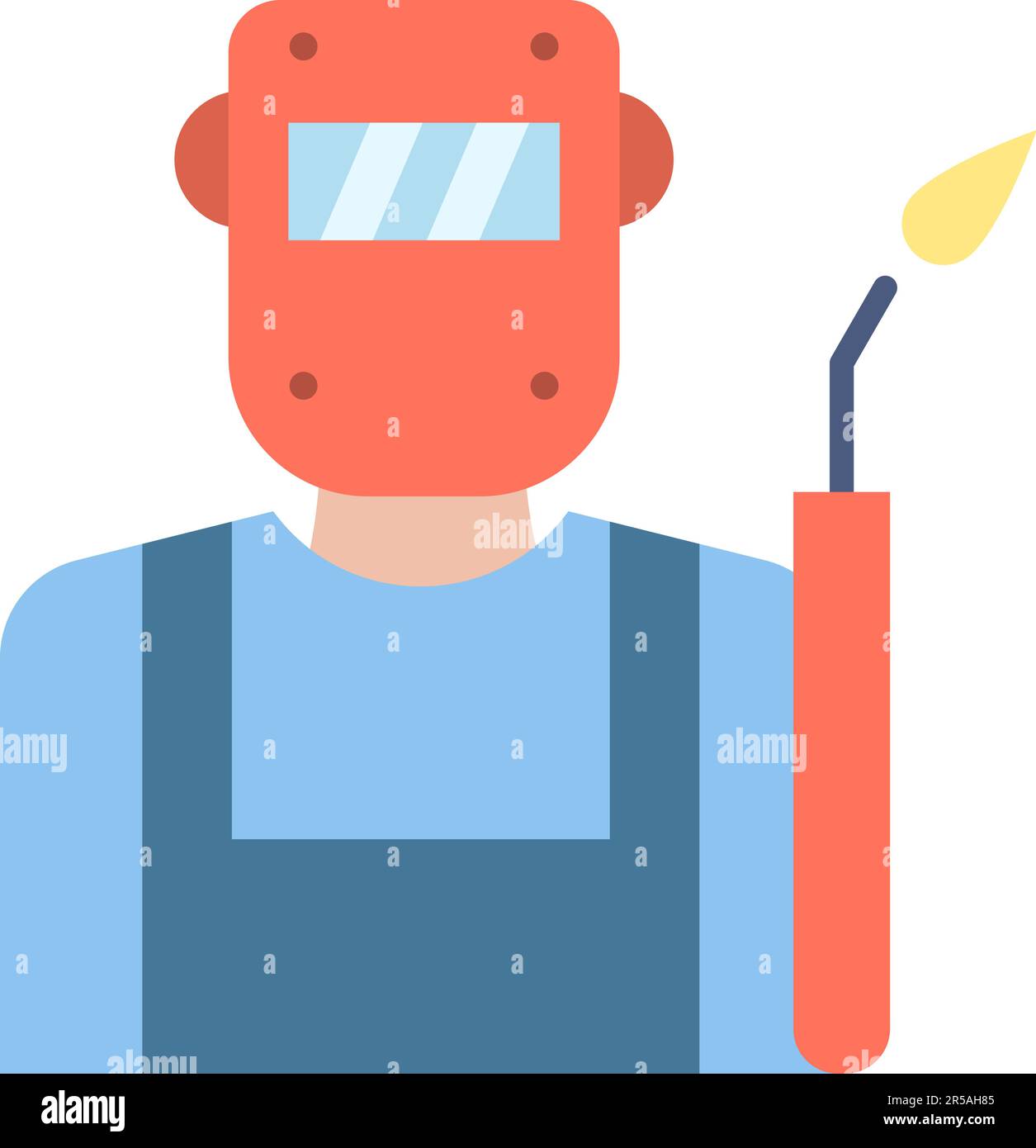 Welder icon vector image. Suitable for mobile application web application and print media Stock ...