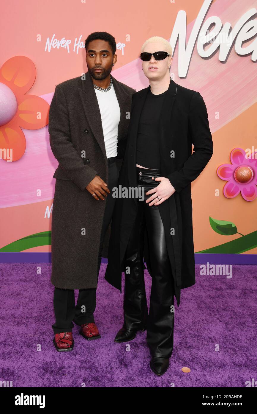 LOS ANGELES, CA - JUNE 01: (L-R) Shaun Ross and David Alan Madrick ...