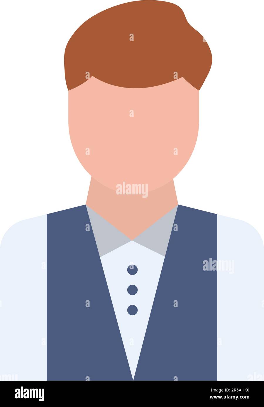 Waiter icon vector image Stock Vector Image & Art - Alamy