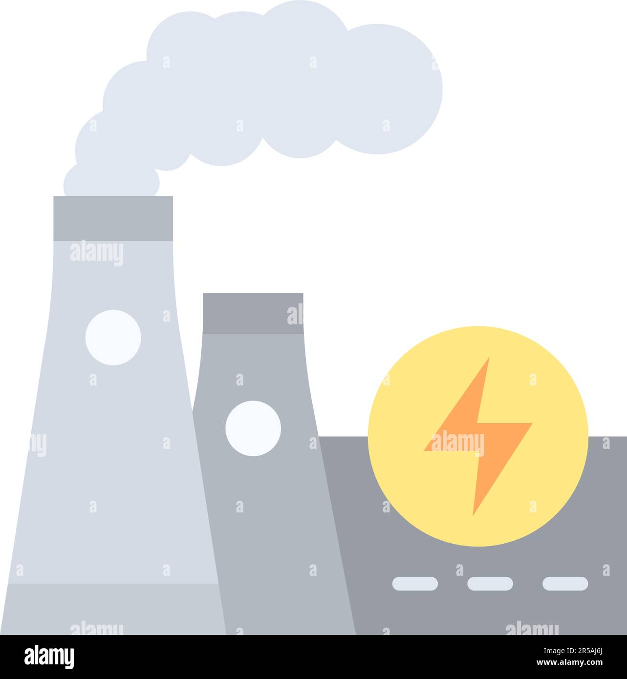 Power Station icon vector image Stock Vector Image & Art - Alamy