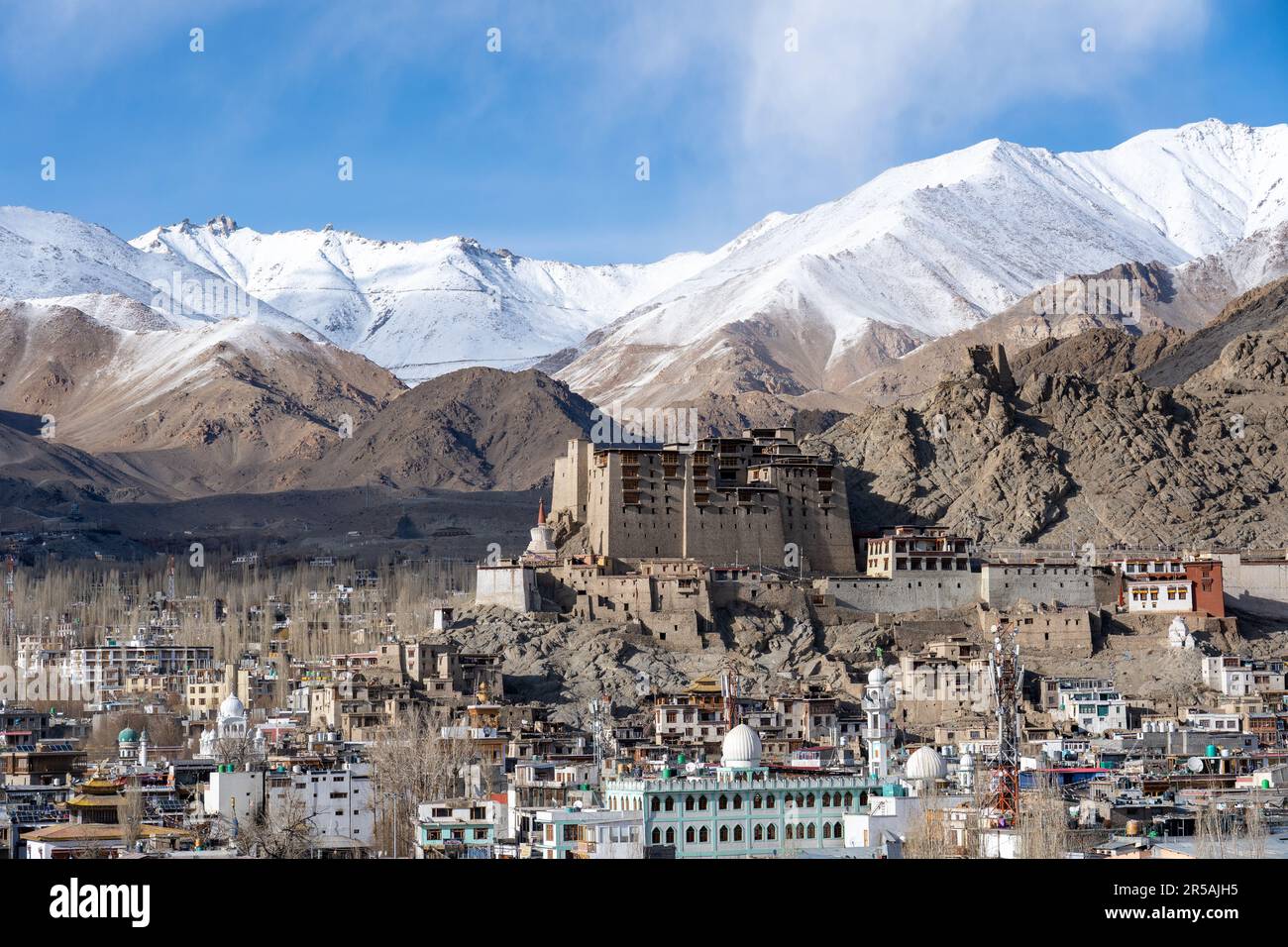 Leh Palace in Ladakh, India Stock Photo - Alamy