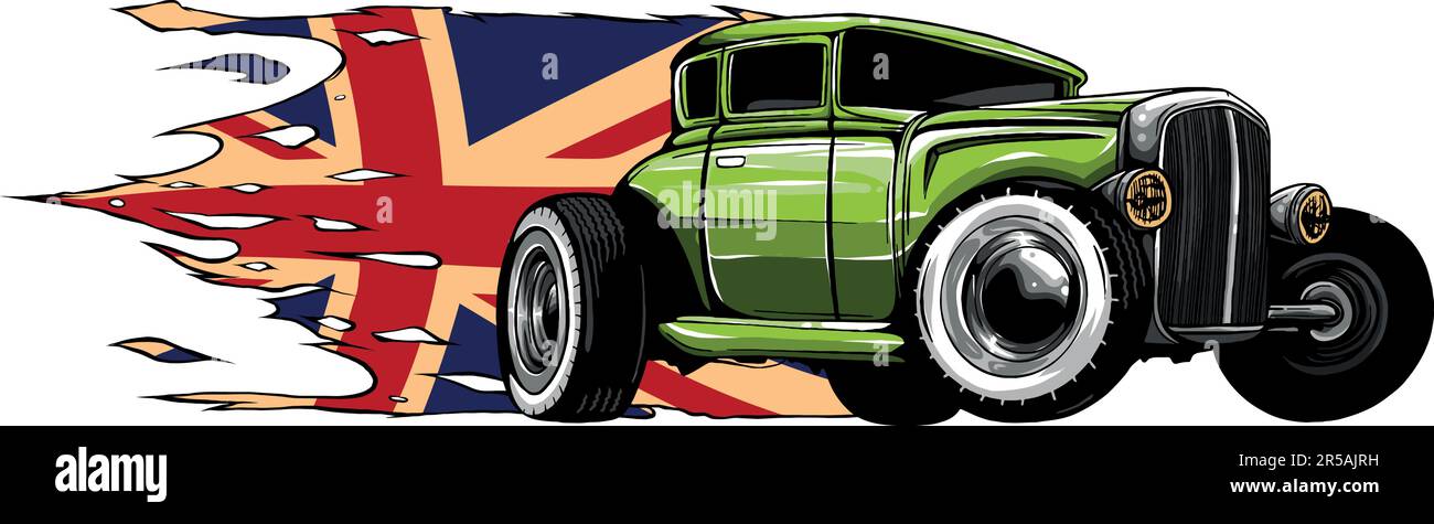 Hot street rod Stock Vector Images - Alamy