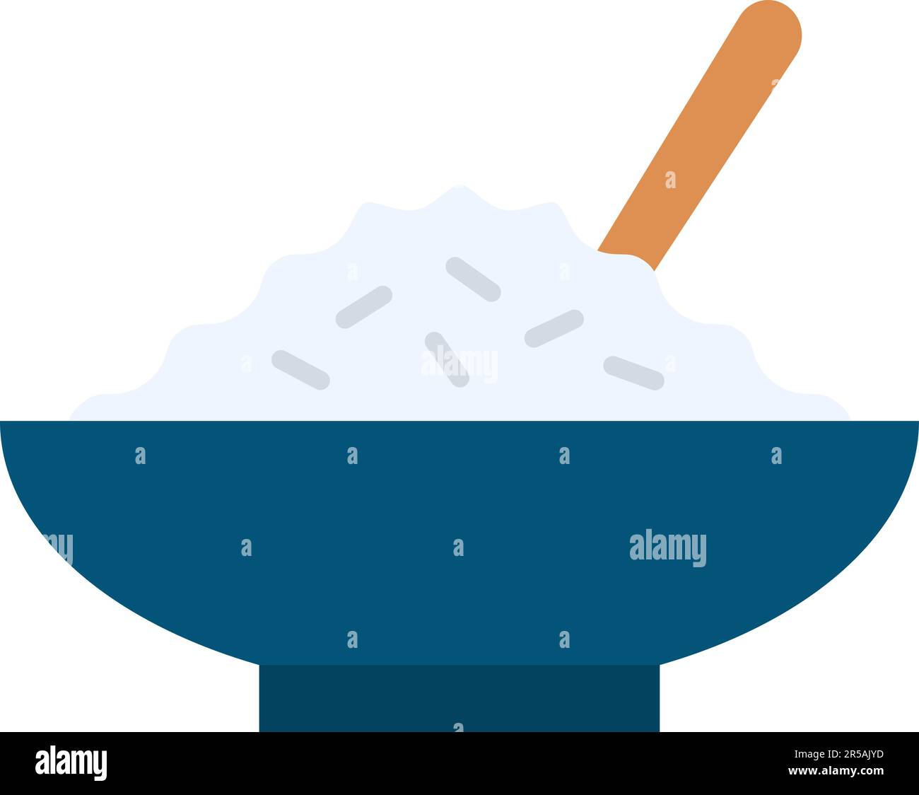 Rice icon vector image Stock Vector Image & Art - Alamy