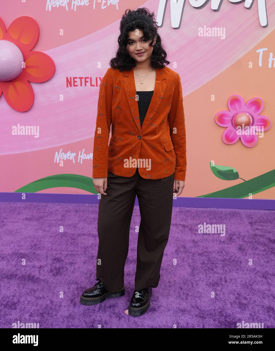 Los Angeles, USA. 01st June, 2023. Sam Morelos arrives at Netflix's ...