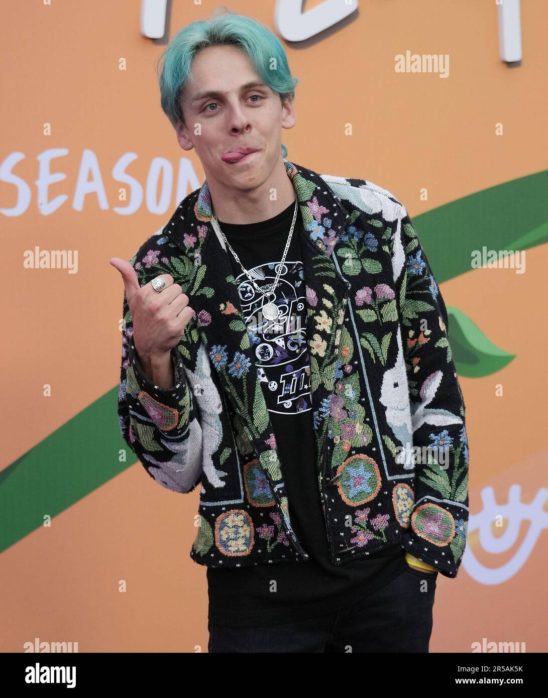 Los Angeles, USA. 01st June, 2023. Jacob Bertrand arrives at Netflix's ...