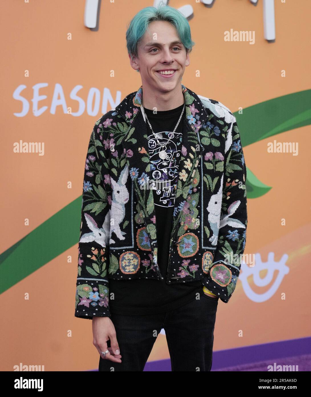 Los Angeles, USA. 01st June, 2023. Jacob Bertrand arrives at Netflix's NEVER HAVE I EVER Season ...