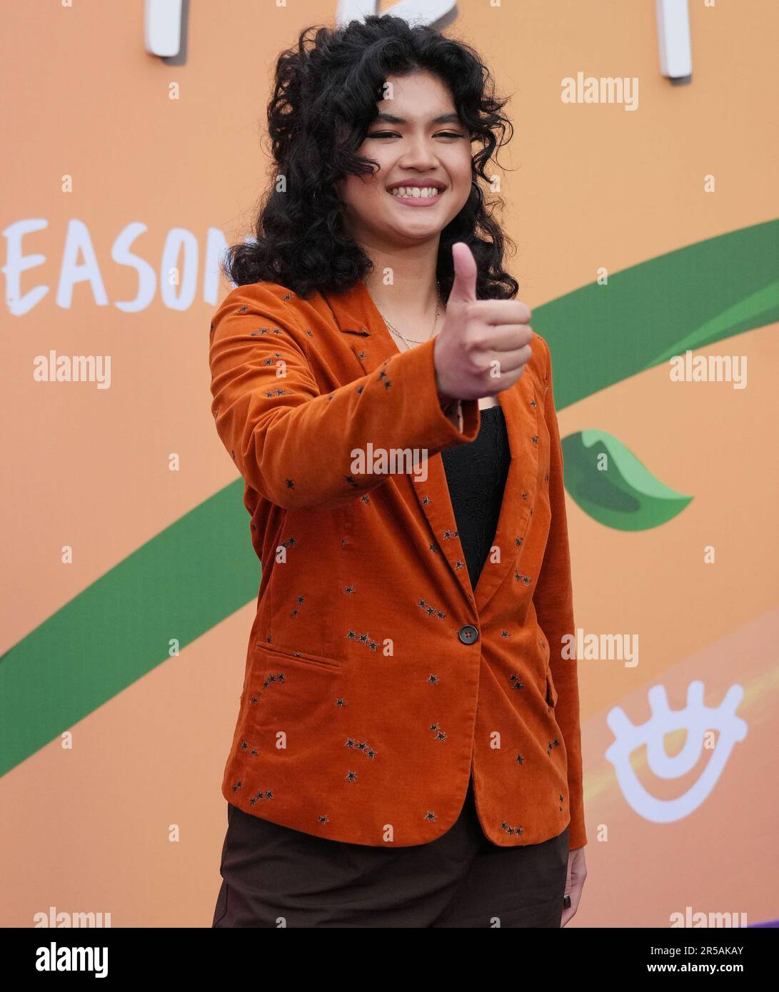 Sam Morelos arrives at Netflix's NEVER HAVE I EVER Season 4 Premiere ...